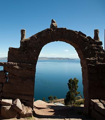 Taquile, floating island of traditional weavers