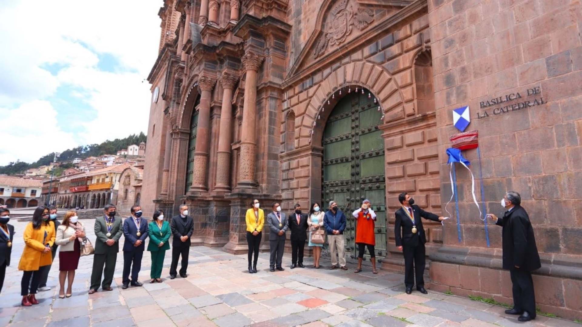 Gebäude in Cusco erhalten das Blaue Schild der Unesco
