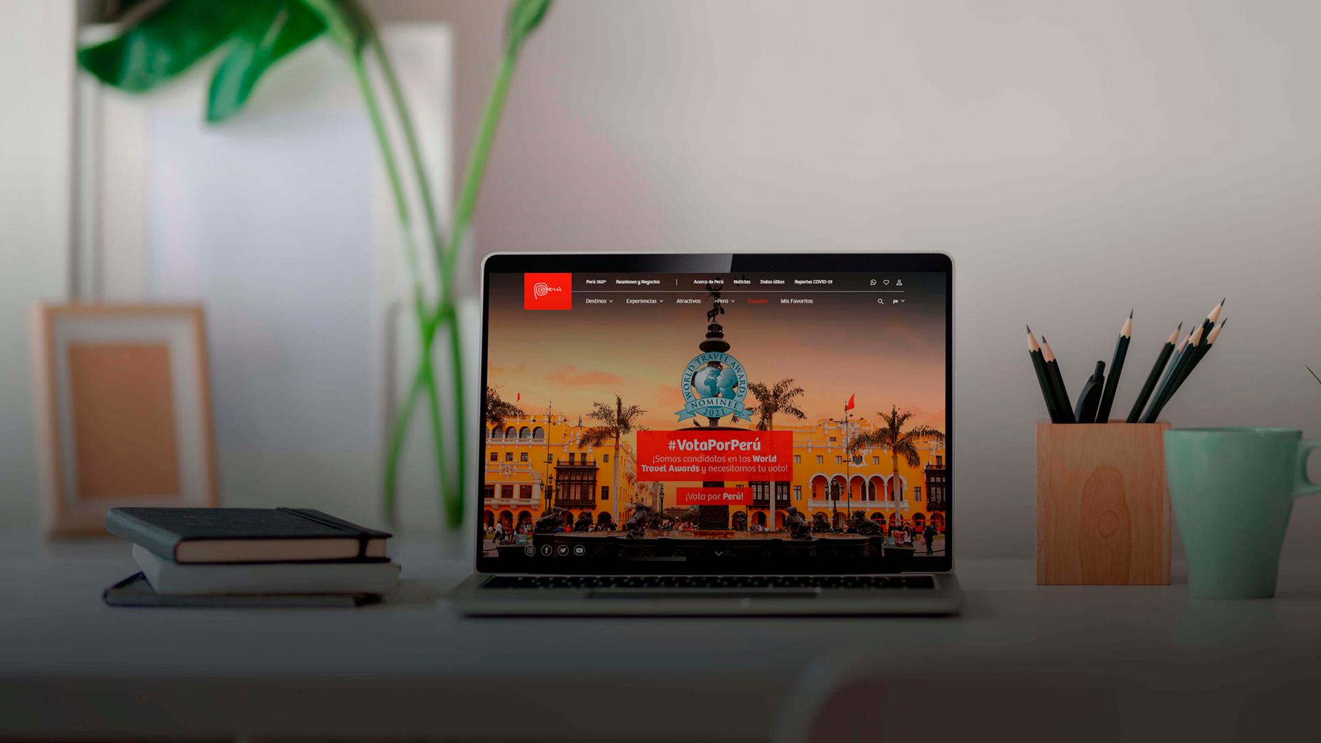 Peru.travel is nominated for best website at the World Travel Tech Awards!