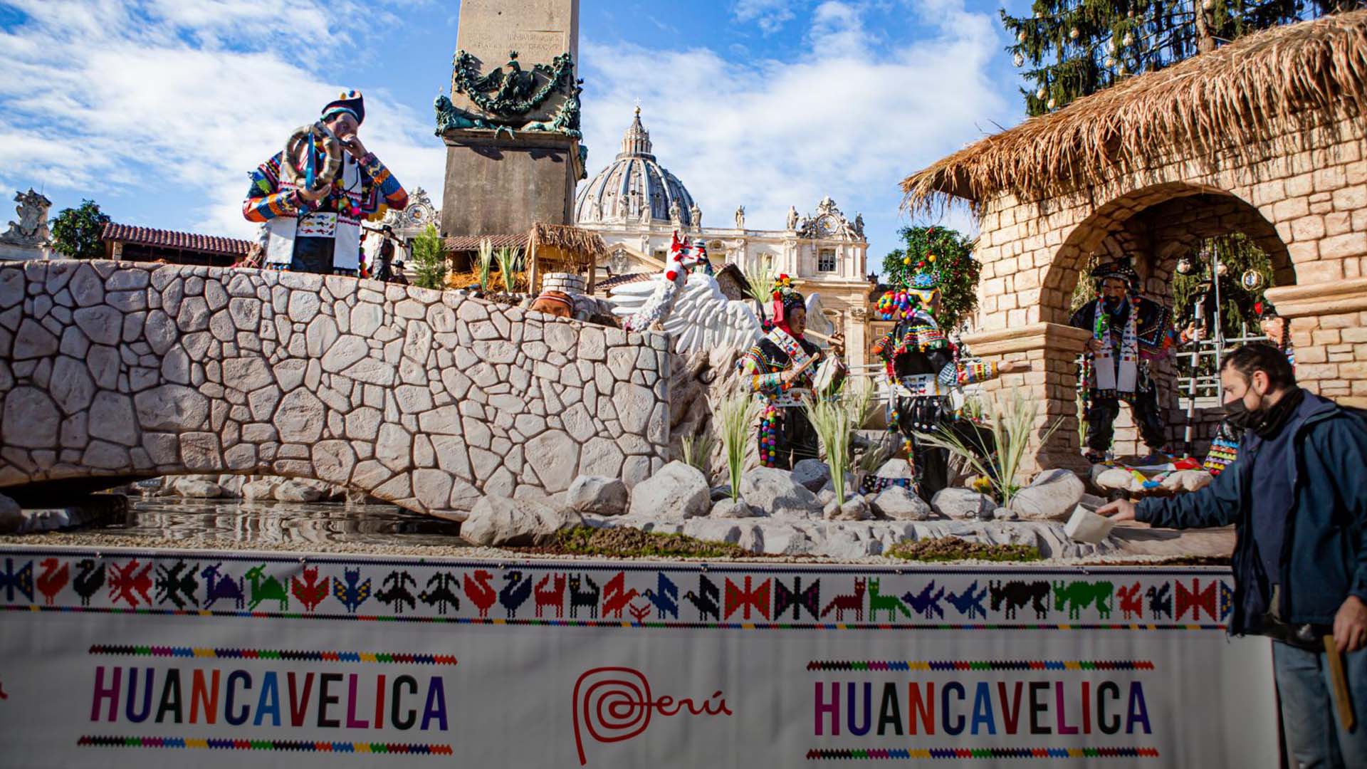 Peruvian nativity scene stars Christmas 2021 at the Vatican