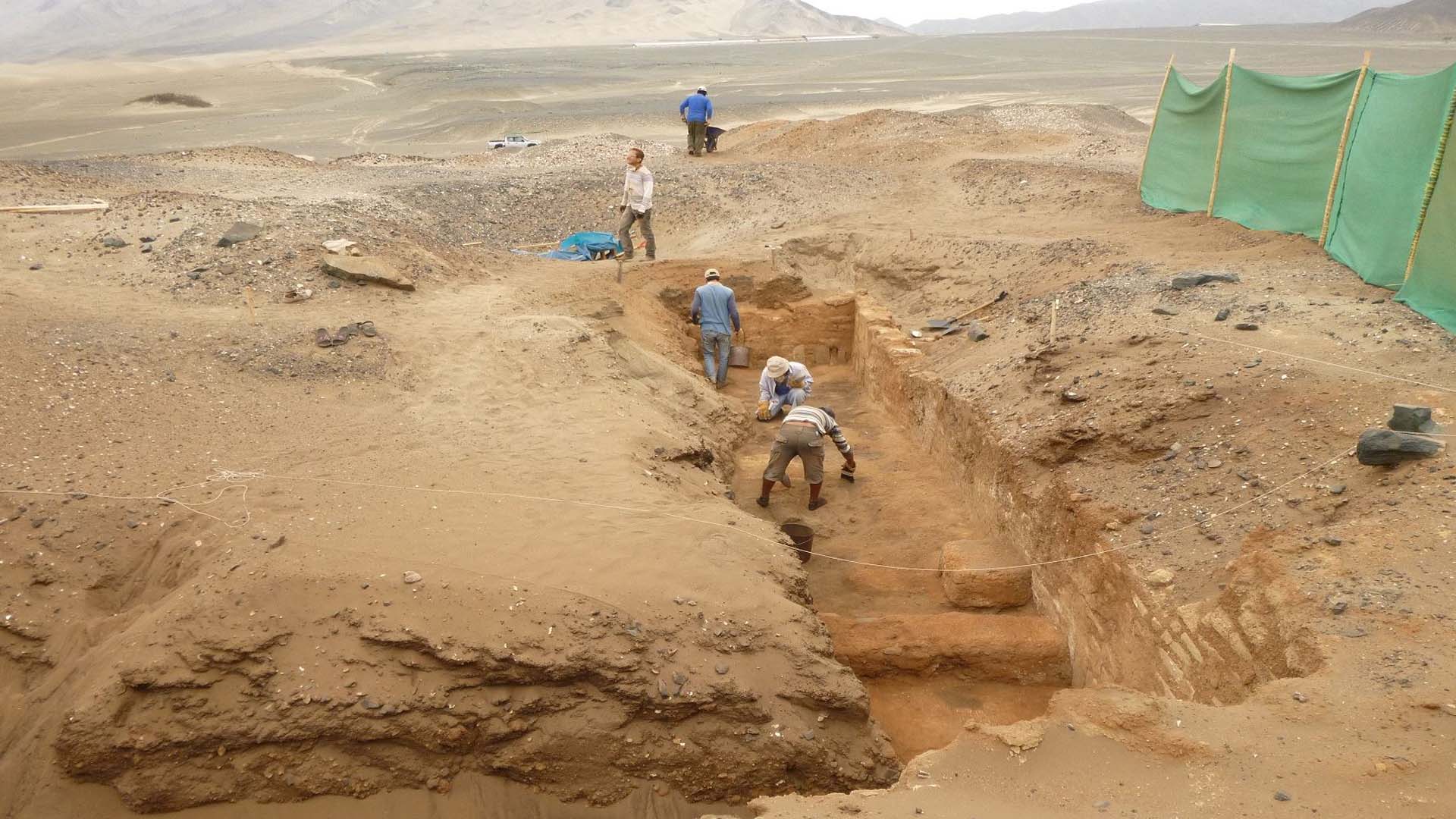 Construcción de adobe más antigua de América fue hallada en Perú